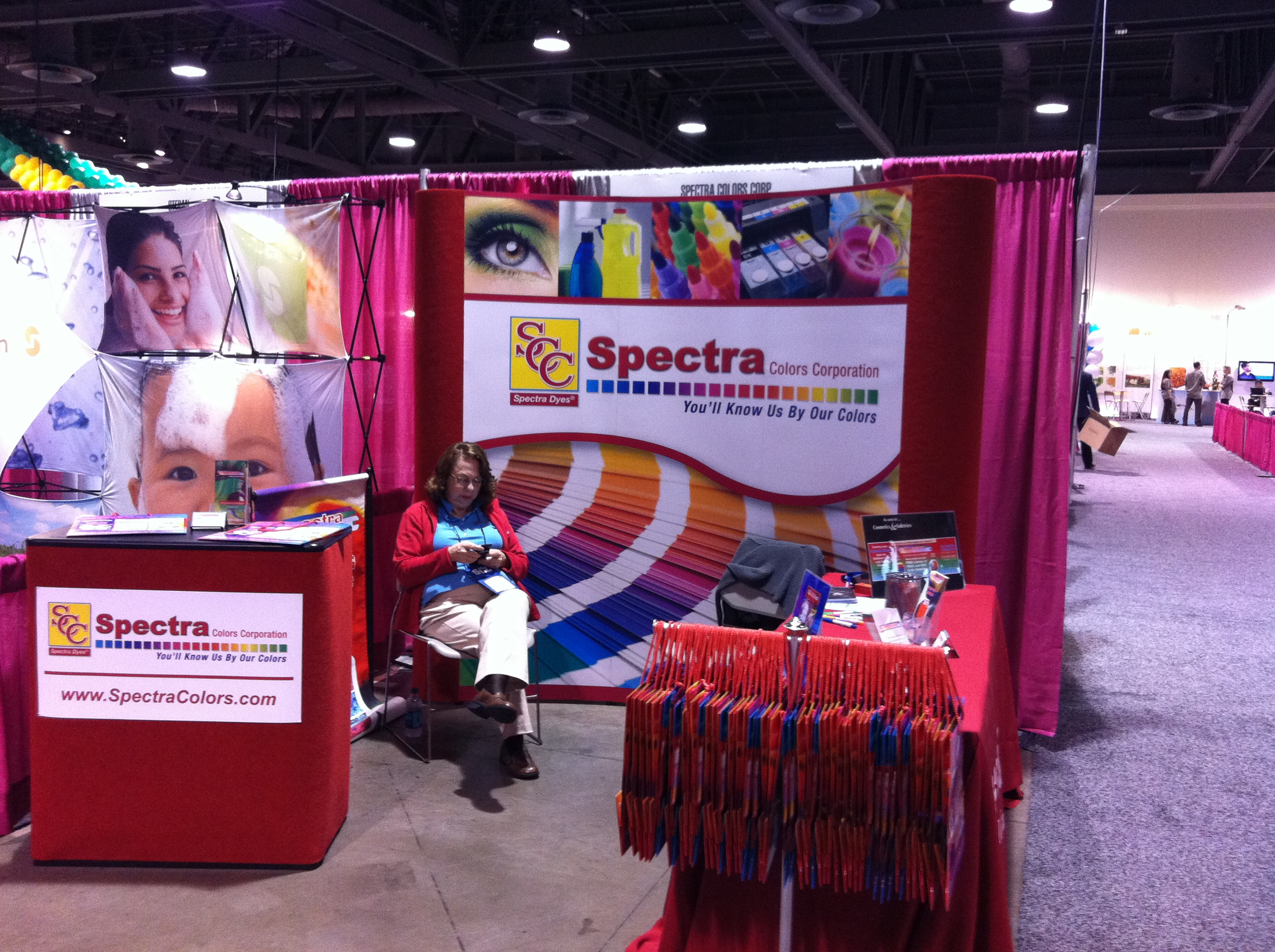 Spectra Colors Corporation exhibits at SCC California 2011 - Spectra Colors
